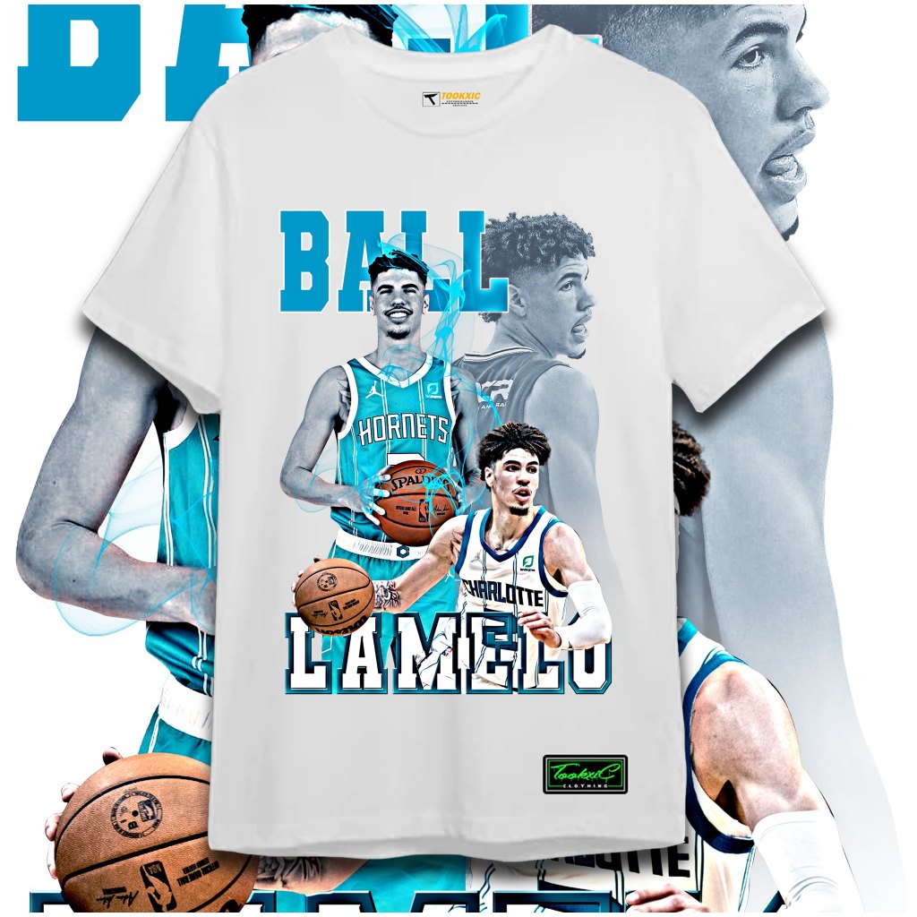 Bootleg NBA Shirt - LaMelo Ball - Vintage Inspired Tees - Color White ...