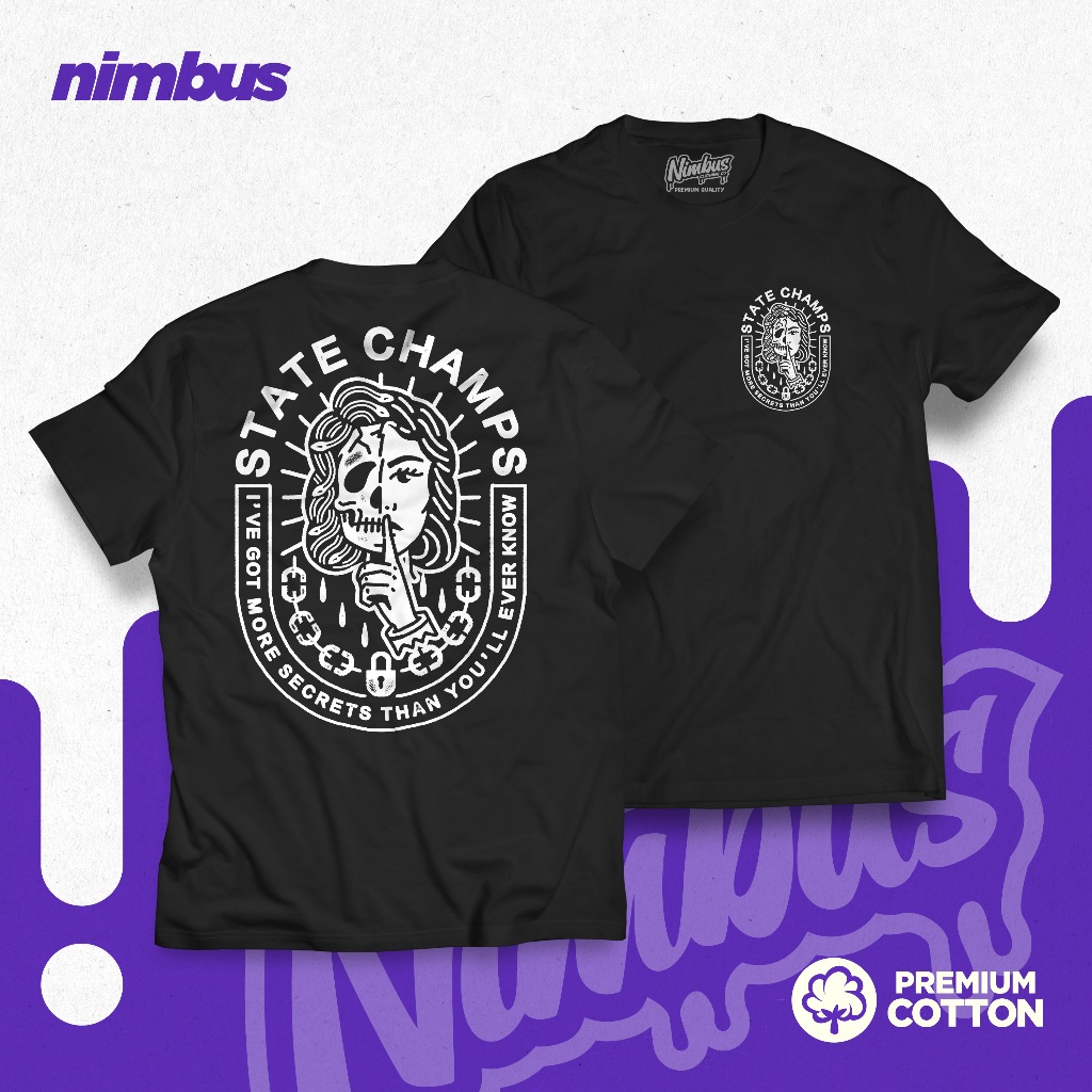 Music Band | STATE CHAMPS Secrets | Pop Punk Rock Band Shirt | Premium ...