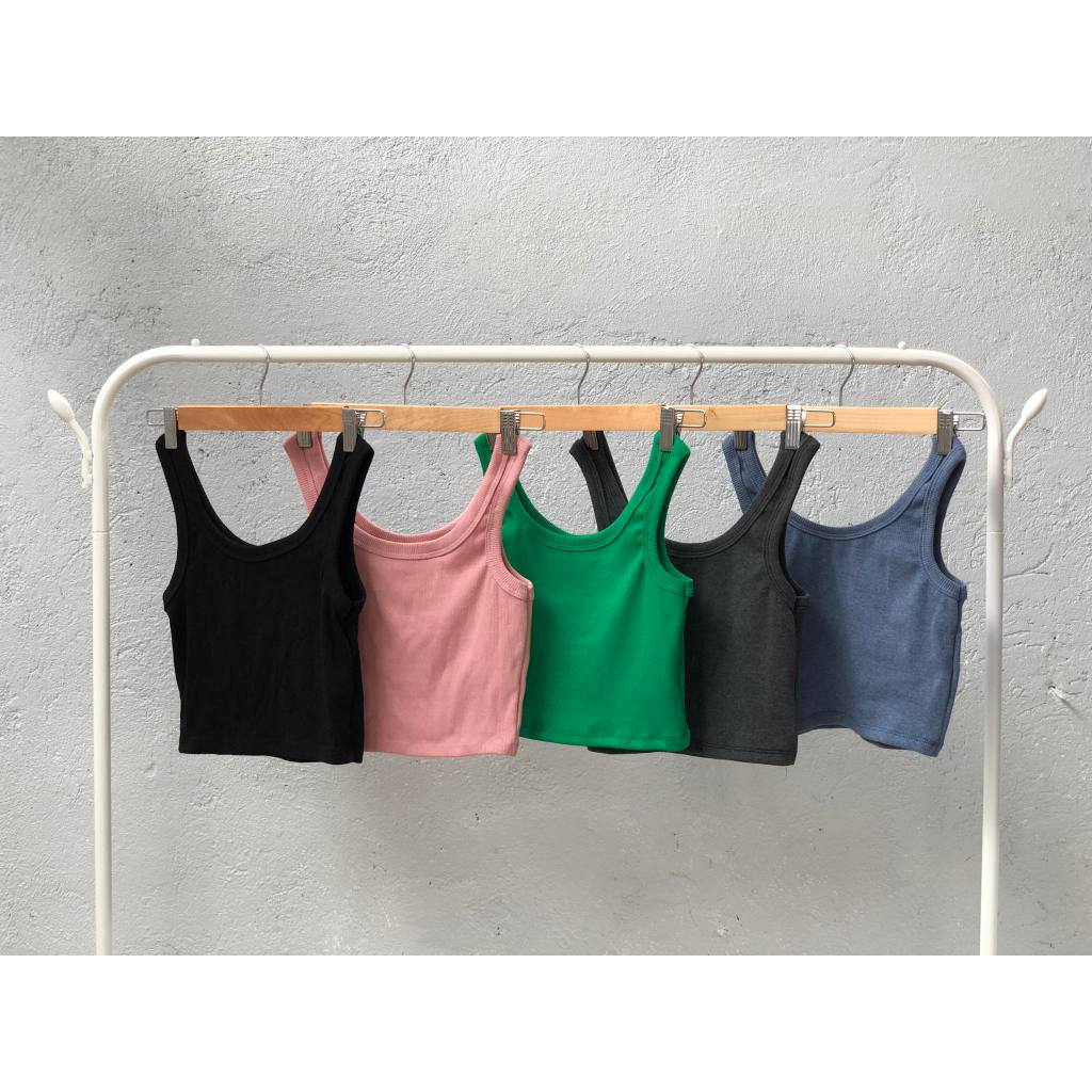 PKG Premium Sando basic Crop top for women (Makapal ang tela) | Shopee ...