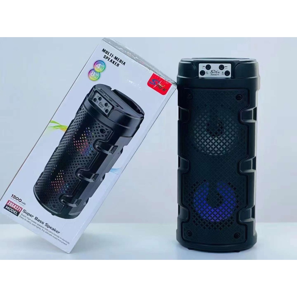 YUTU Bluetooth Speaker Dual 4-inch Portable RGB Speaker Portable Wireless Hot Selling Small ...