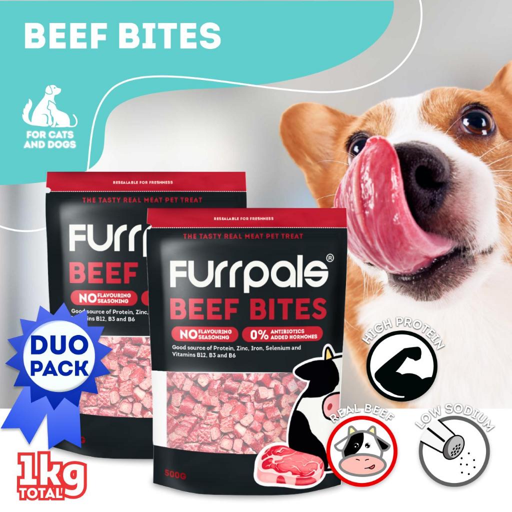 Furrpals Beef Bites Pet Snack Pet Treats Dog Treats Beef Cube Beef ...
