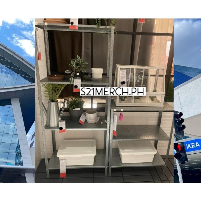 S21 IKEA Genuine HYLLIS Shelf unit, indoor/outdoor | Shopee Philippines