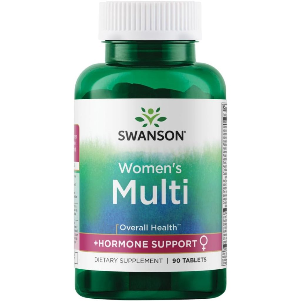 Swanson Women's Health Bundle Multi Women's 90 Tabs & High Concentrate ...