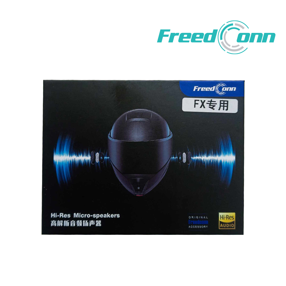 Freedconn Fx Headset Hi-Res Micro Speakers For Motor Helmet Intercom ...