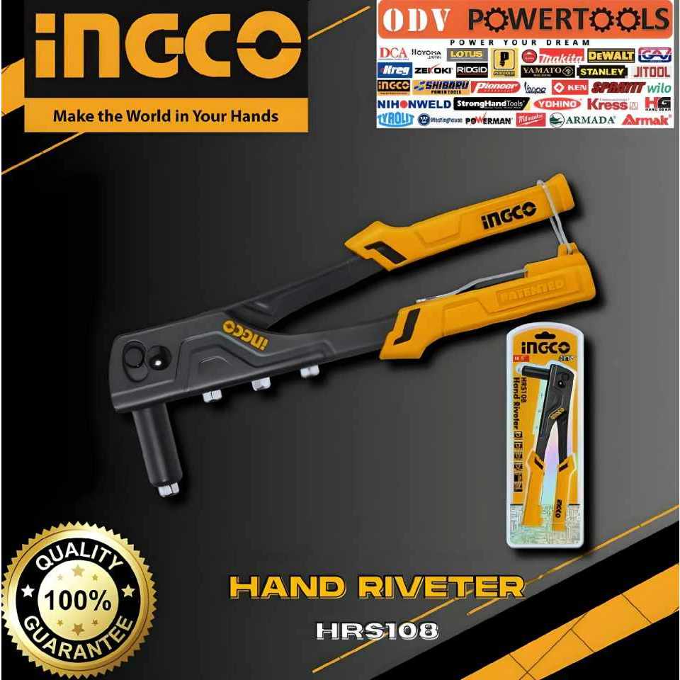 Ingco HRS108 Hand Riveter 10.5" For Installing Blind Rivets Use - ODV ...