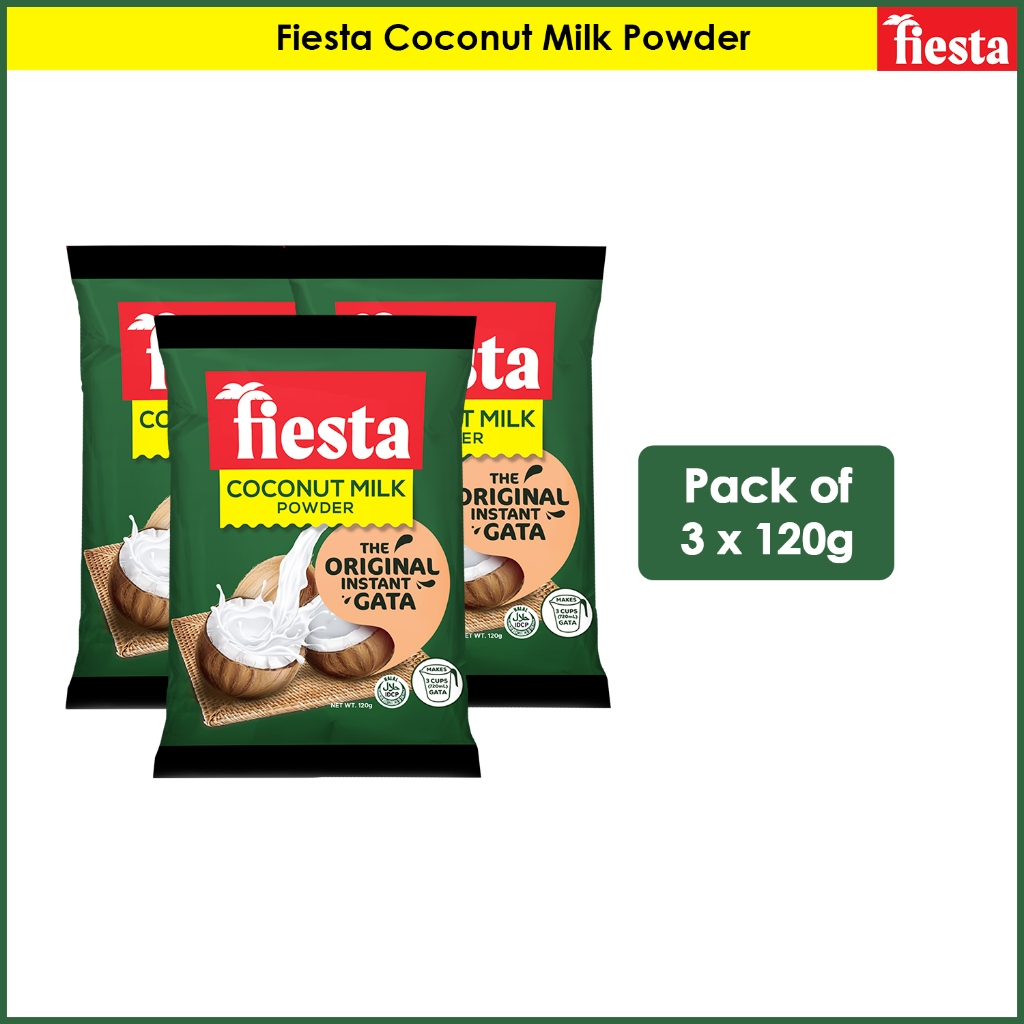 Fiesta Coconut Milk Powder 120g | Pack of 3 | Original Gata Powder ...