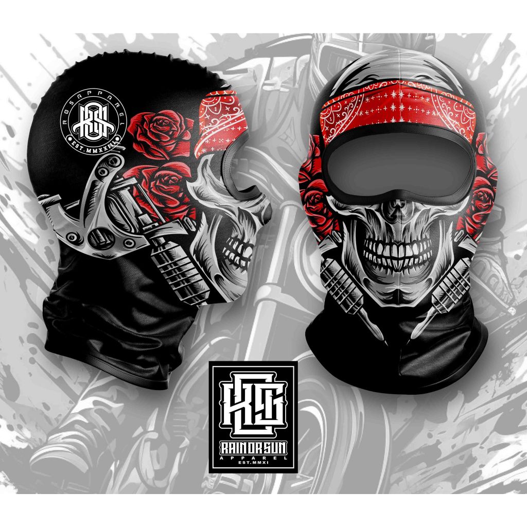 SKULL BO1 BALACLAVA MONSTER full sublimation high quality fabrics full ...