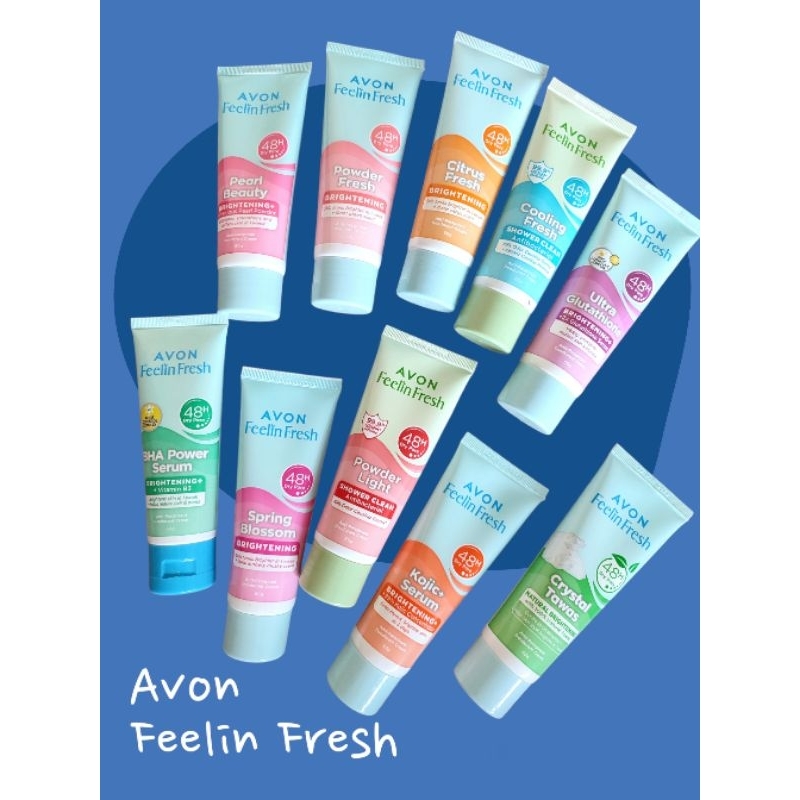 AVON FEELIN FRESH Quelch Deodorant Cream Old/New Packaging | Shopee ...