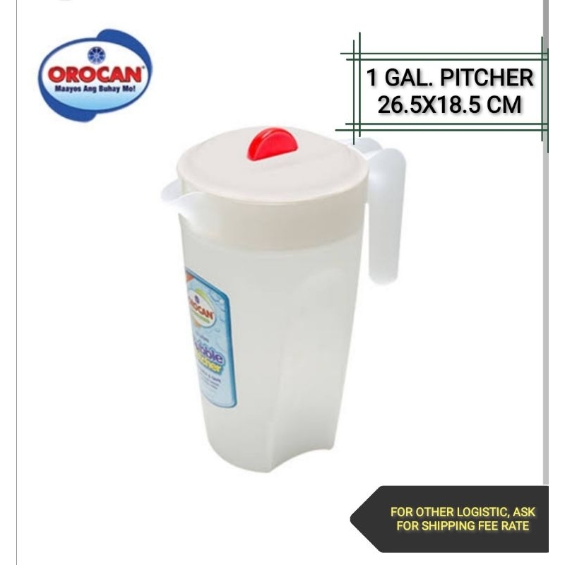 orocan pitcher 1 gallon (for other logistic, sf not yet included ...