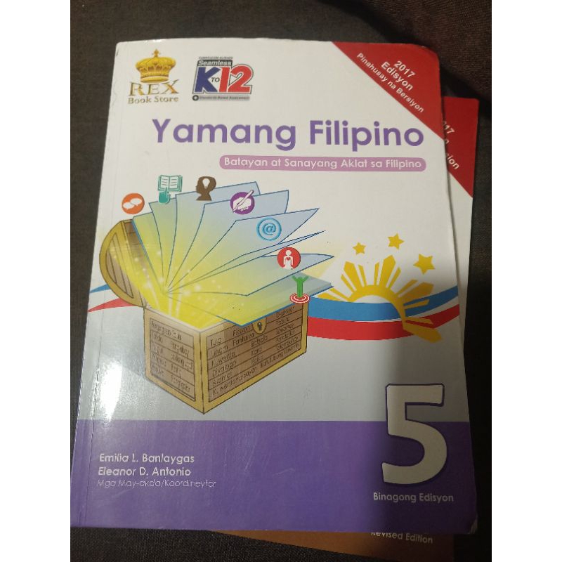 YAMANG FILIPINO 5 BATAYAN AT SANAYANG AKLAT SA FILIPINO | Shopee ...