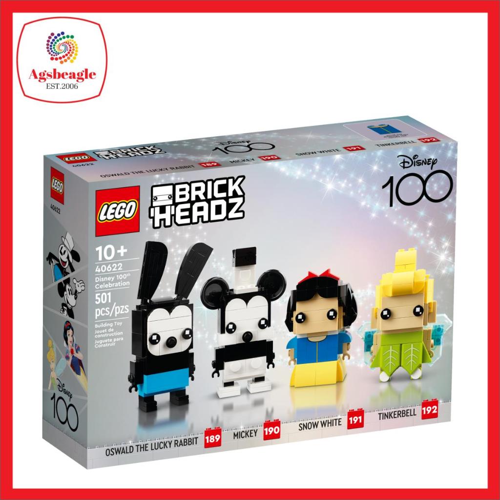 Lego Brickheadz 40622 Disney 100th Celebration (2023) | Shopee Philippines