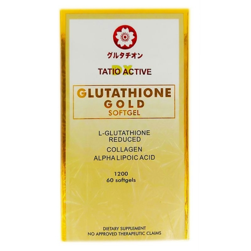 Buy 2 Take 1 TATIO ACTIVE Dx Glutathione Gold 1200mg Softgel ...