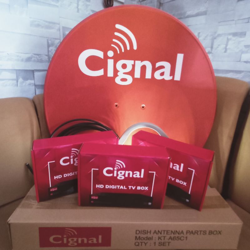Cignal set complete 2nd month free load | Shopee Philippines