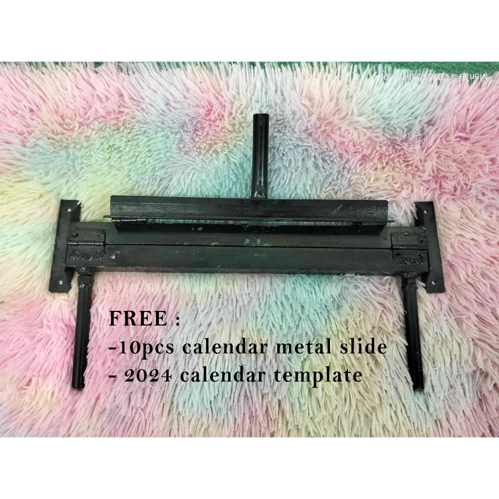 CALENDAR MANUAL CLIPPING , RIMMING PRESS | Shopee Philippines