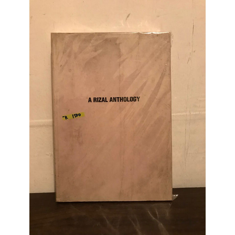 A RIZAL ANTHOLOGY vintage filipiniana history Jose rizaliana | Shopee Philippines