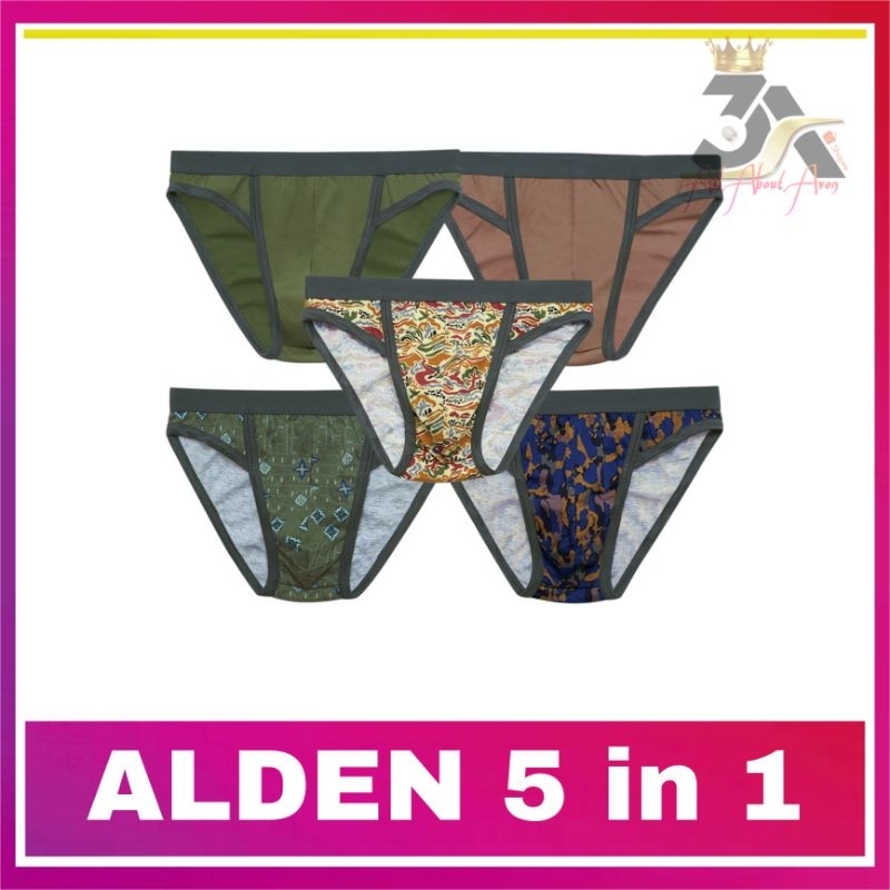 AVON HI CUT BRIEF PACK | ALDEN 5 IN 1 UNDERWEAR | Shopee Philippines