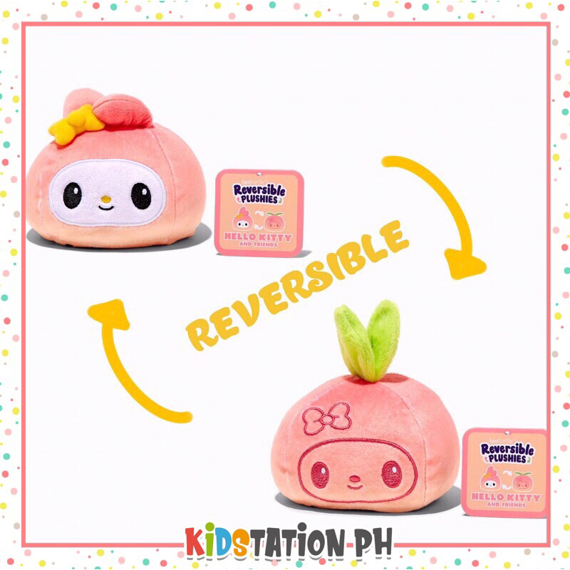Teeturtle Hello Kitty & Friends Reversible My Melody Peach | Shopee ...