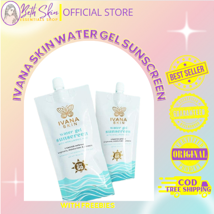 Ivana Water Gel Sunscreen 50g SPF50 with Hyaluronic Acid by Ivana Skin ...