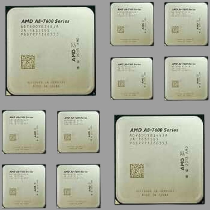 Used Amd Processor A8 7680 A8 7600 A8 7650 A6 7480 A6 7400 A4 6300