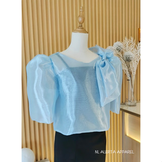 MODERN FILIPINIANA PIA CROP TOP BARONG AND INNER DRESS FOR WOMEN ...