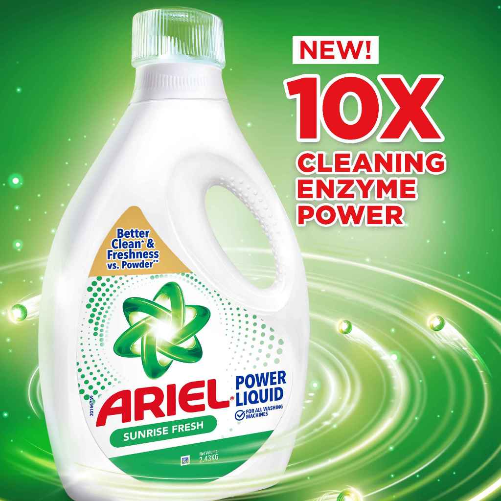 Ariel Liquid Detergent Sunrise Fresh Refill 2.4kg | Shopee Philippines