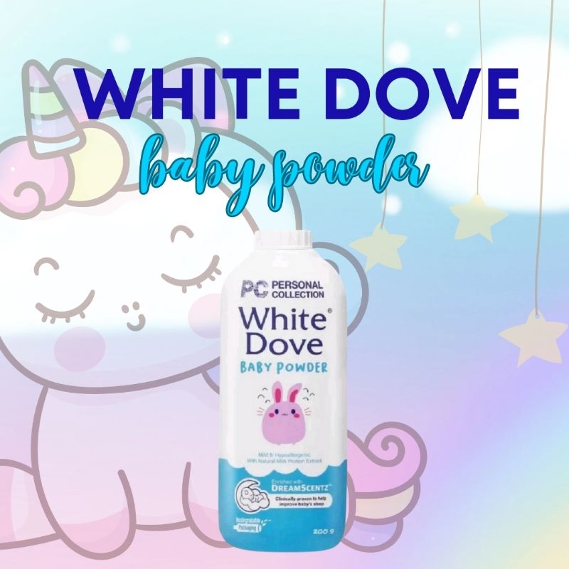 White Dove Baby Powder 200g | Shopee Philippines