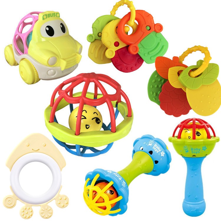 BG Baby Rattle Toys for Baby Early Learning Education Toys Hand Ball ...