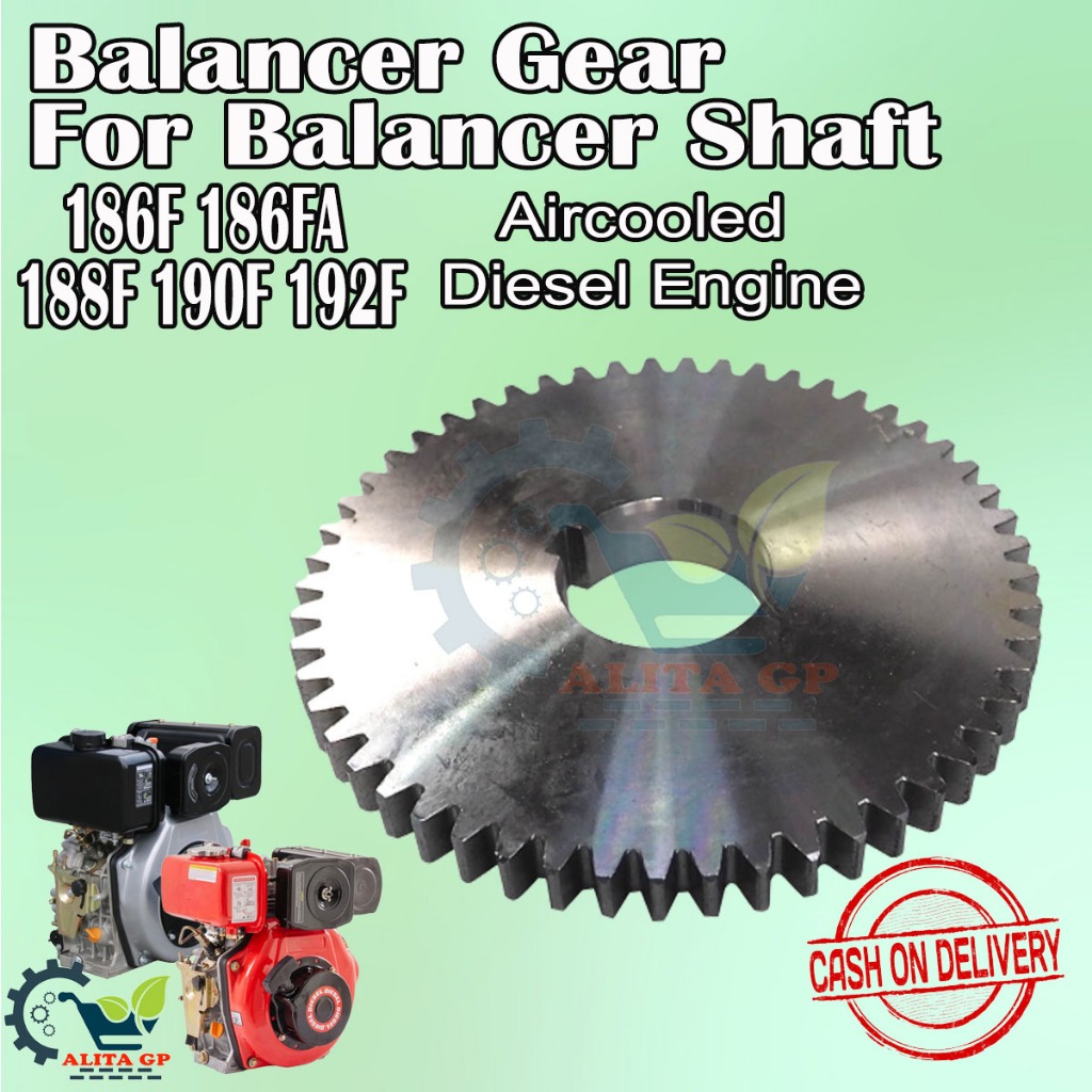 Balancer Timing Gear For Balancer Shaft 186F 10hp 186FA 12hp 188F 14hp 190F 16hp 192F 18hp ...