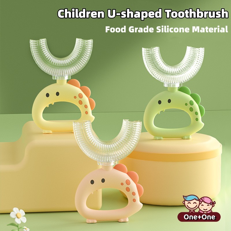 360 Degrees kids U-shaped Toothbrush Toddler Baby 2-6Years Old Children ...