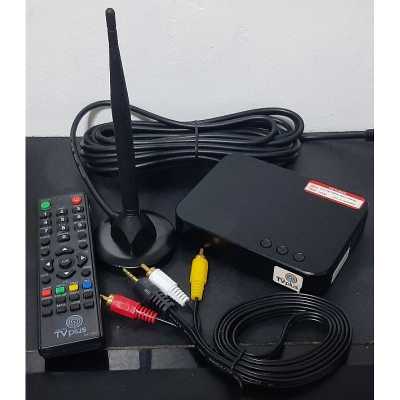 Digital TV Converter TV Plus (used) | Shopee Philippines