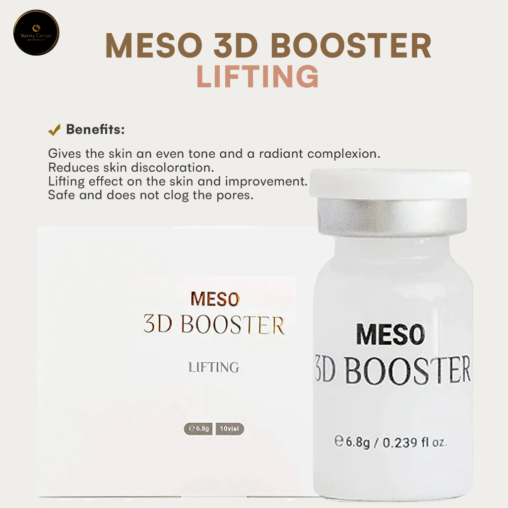 Meso 3D Booster Skin Firming And Lifting Serum (per piece) | Shopee ...