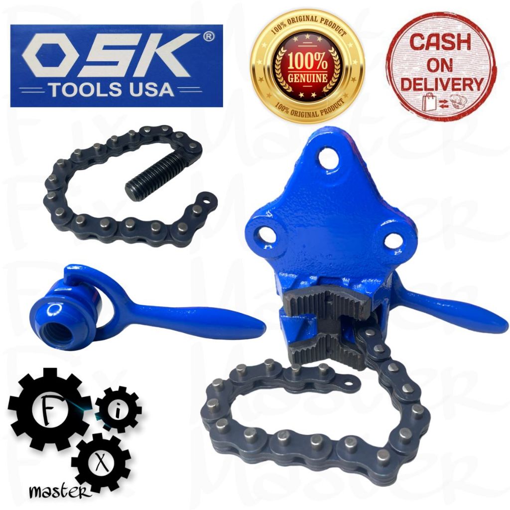OSK Chain Tube Vise / Pipe Vise 2" | Shopee Philippines