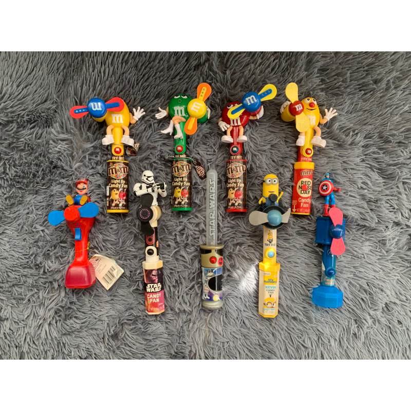 MRK Character Fan Candy Dispenser (dispenser only,NO candy) | Shopee ...