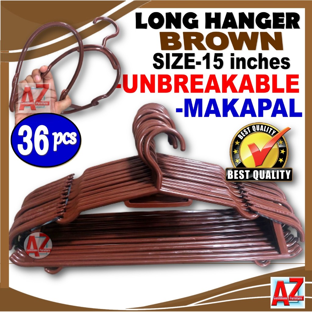 UNBREAKABLE Hanger 36 PCS/ 3 Dozen- For Adults -UNBREKABLE | Shopee ...