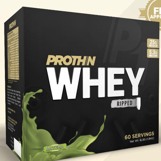 Prothin Whey For Muscle Recovery With Fat Burner 25g Protein Whey ...