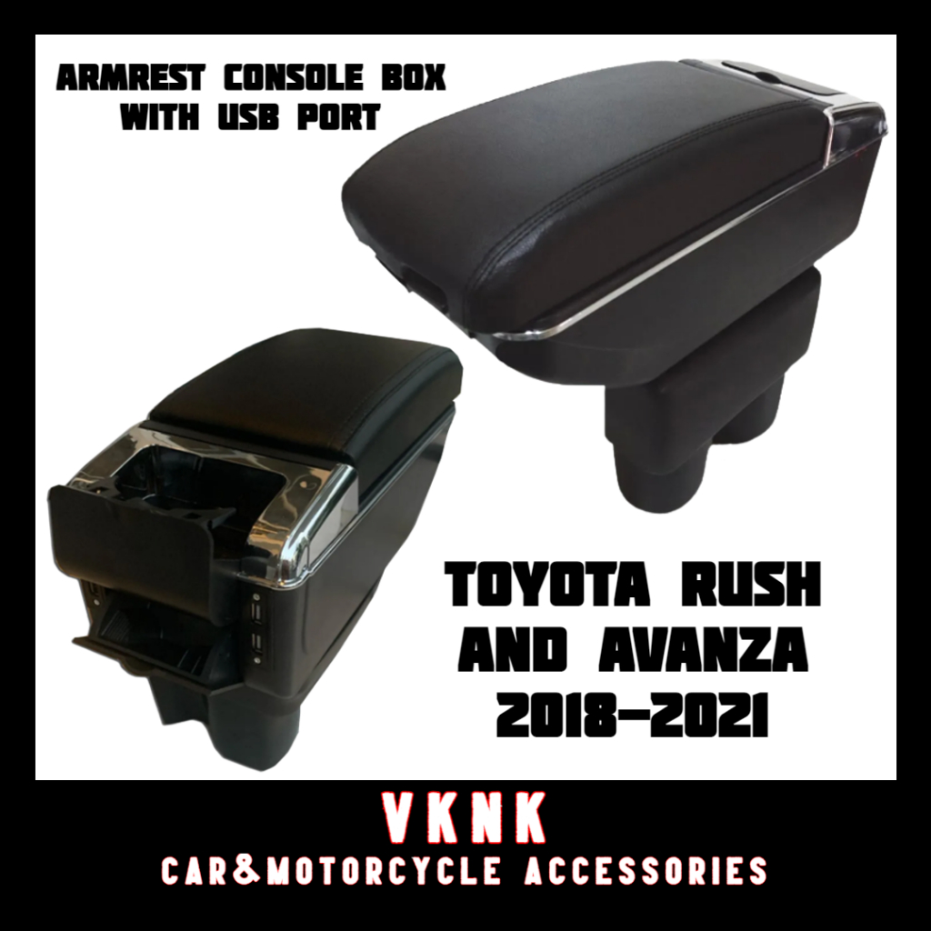 Toyota Rush and Avanza 2018-2021 Armrest Console Box with USB Port ...