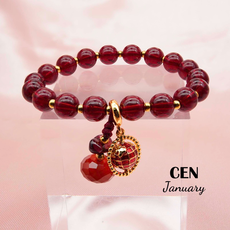 lucky charm gemstone(birthstone) & hypoallergenic stainless lucky all ...