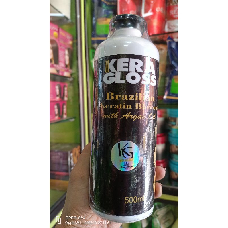 Original keragloss Brazilian blowout 500ml | Shopee Philippines