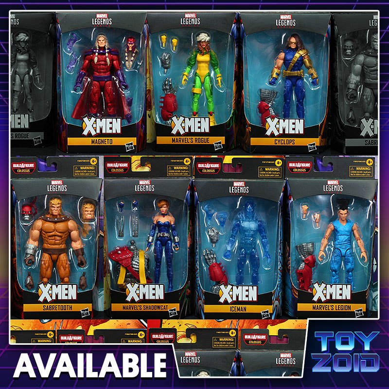 Marvel Legends X-Men Age Of Apocalypse Colossus BAF Wave Set Magneto ...