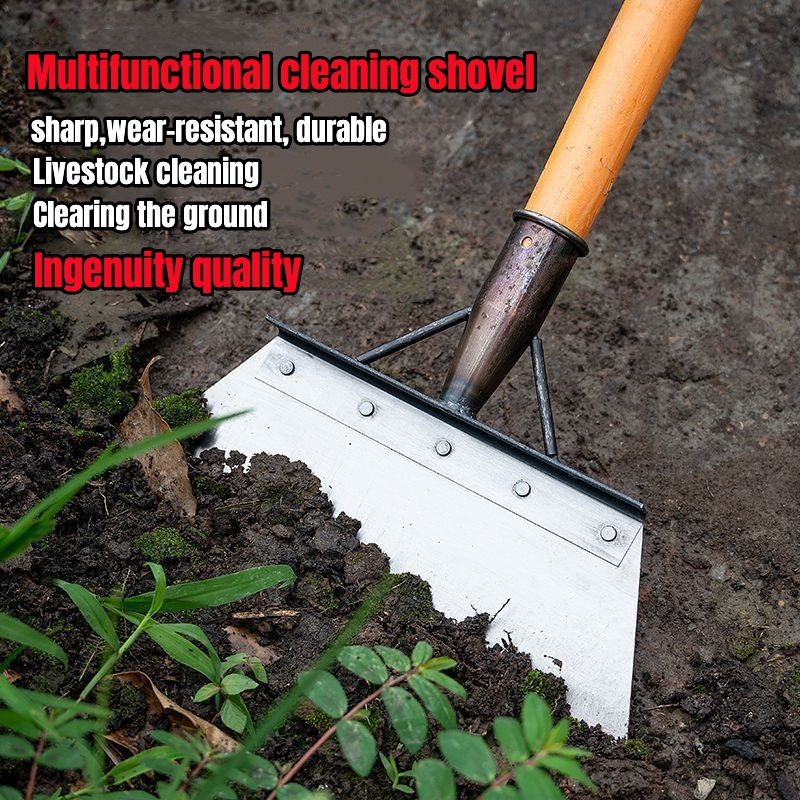 Multifunctional Cleaning Shovel,All-Steel Flat Shovel,Weed Scraper ...