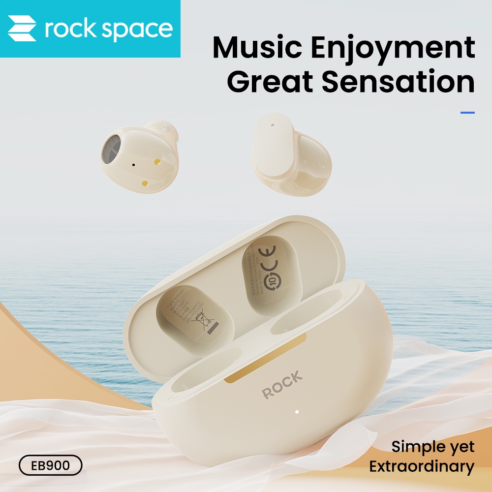 Rock Space EB900 True Wireless Earbuds Bluetooth 5.3 TWS Earphones ...