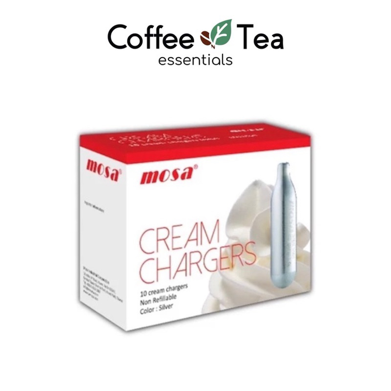 Coffee N Tea Essentials Mosa Cream Charger 10pcs | Shopee Philippines