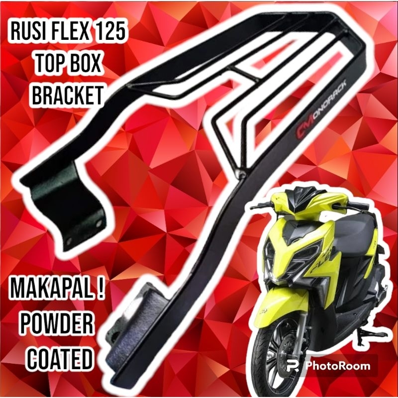 MOTORCYCLE TOP BOX BRACKET FOR RUSI FLEX 125 | Shopee Philippines
