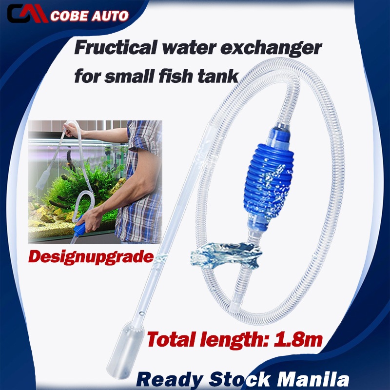 Aquarium Vacuum Siphon Gravel Cleaner Tool Easy Tool Siphon Gravel Cleaner | Shopee Philippines