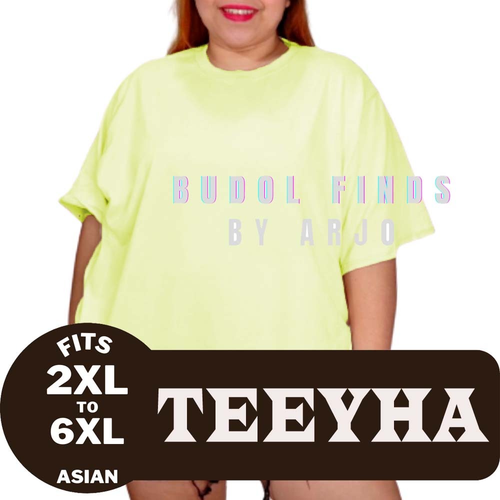 TEE-YHA Plus Size Unissex Oversized Plain Shirt | T-shirt | Tees ( Men Shirt | Women)XL-7XL ...