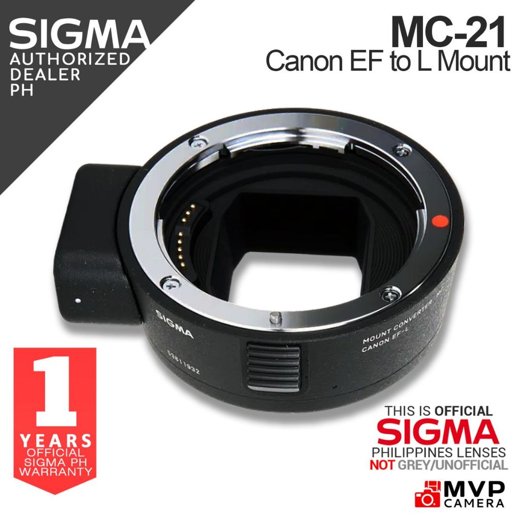 [OFFICIAL] SIGMA MC-21 Mount Converter Lens Adapter EF-Mount Lenses to ...