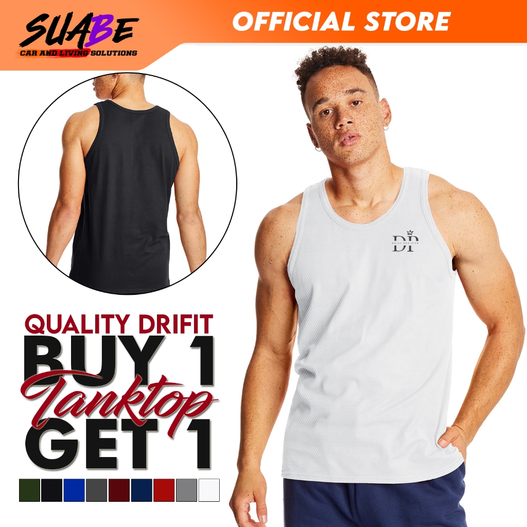 SUABE B1T1 DRT 1.1 MEN'S DRIFIT TANKTOP SANDO - Sports fitness Sando ...