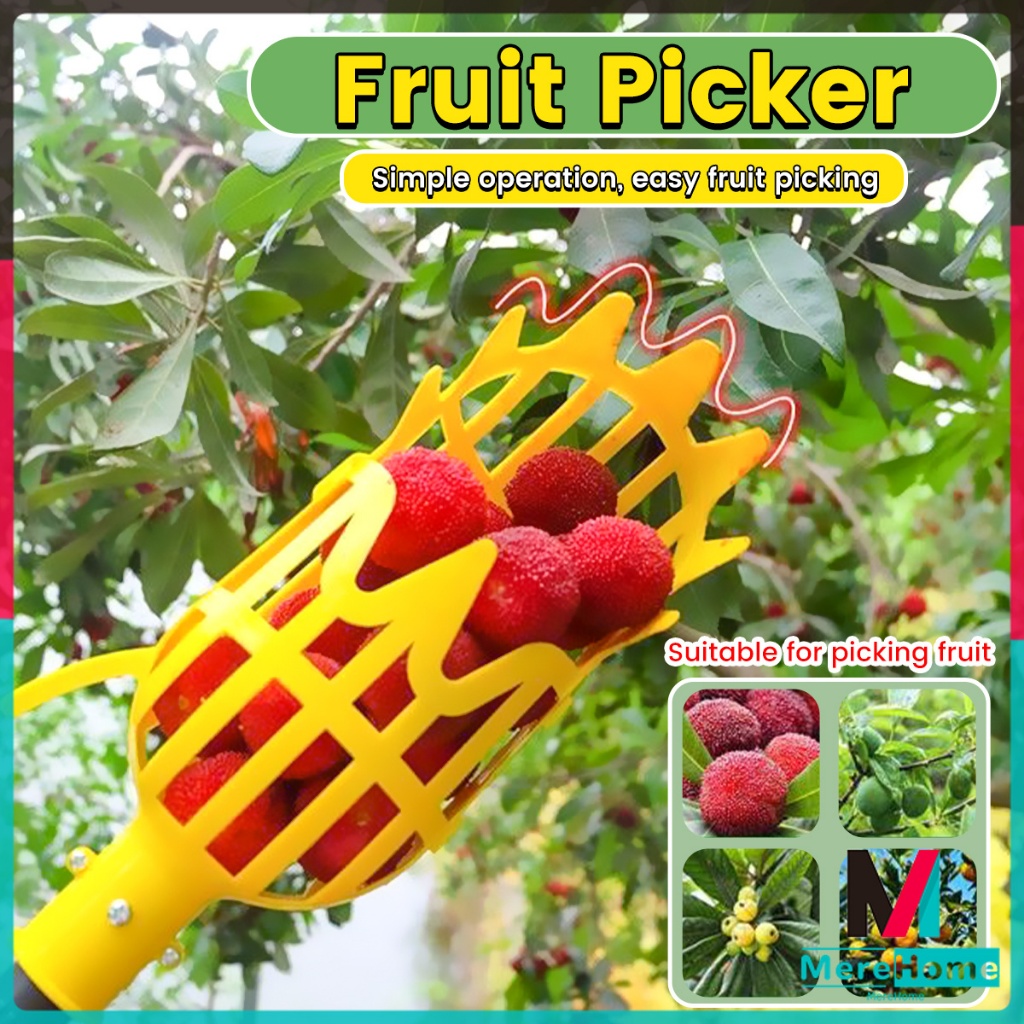 Plastic Harvesting Picker Fruit Picker Farm Picking Device | Shopee ...