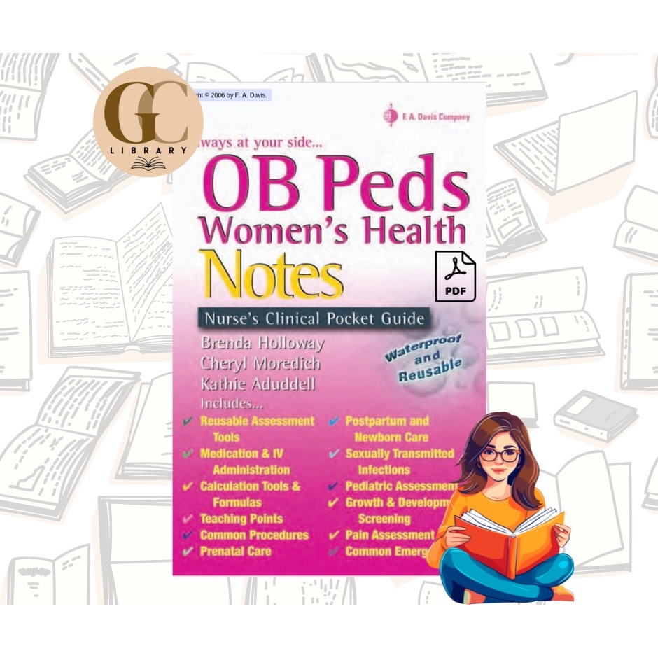 Nurse’s Clinical Pocket Guide | OB Peds Women’s Health Notes | Shopee ...