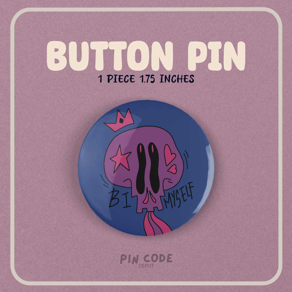 PINCODE DEPOT Designs by @yolkeyk Button Badge | Shopee Philippines